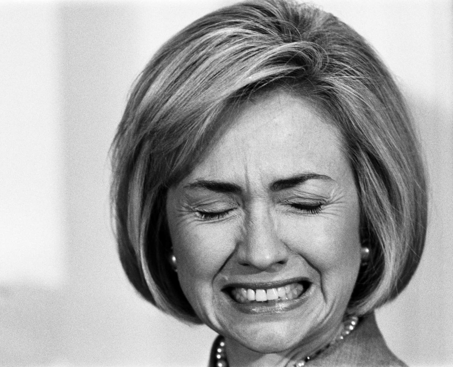 First Lady Wincing - David Hume Kennerly Fine Prints